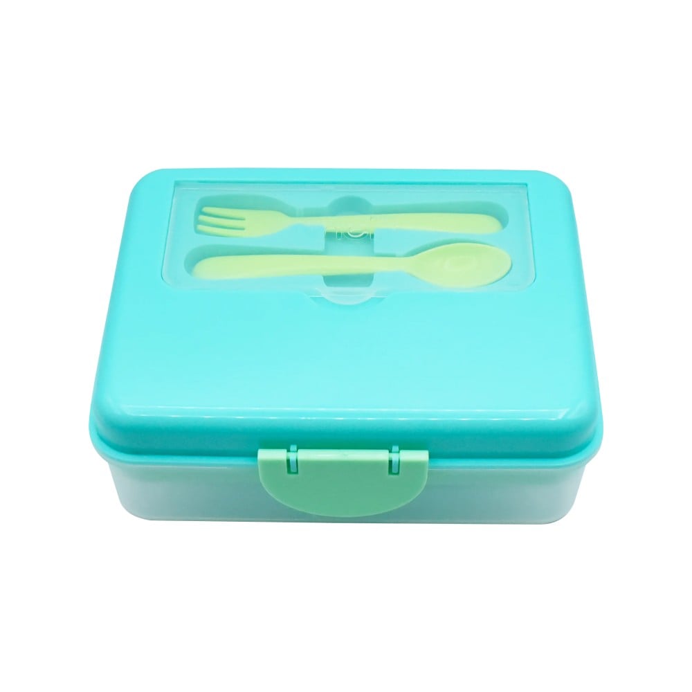 Melii 2 Tier Bento Lunch Box with Utensils (Plastic) Price - Buy Online ...