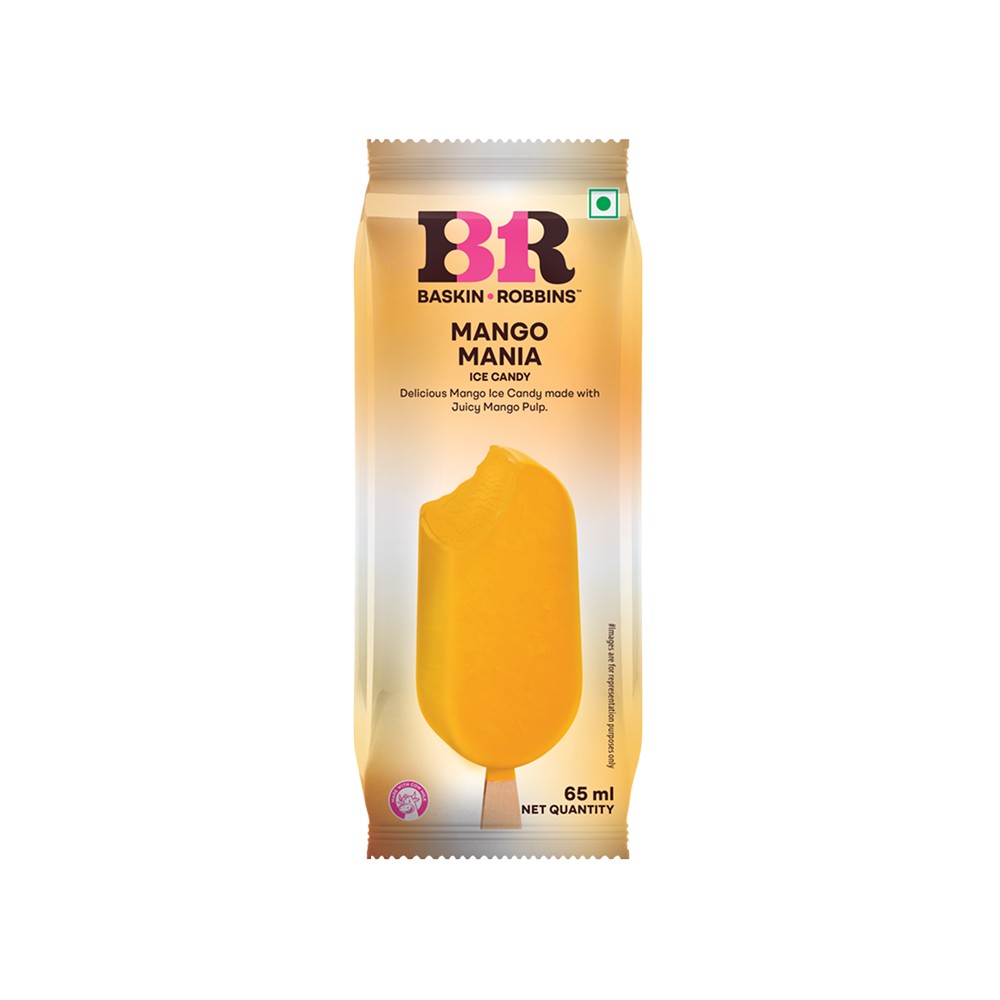Baskin Robbins Mango Mania Ice Cream Stick Price - Buy Online at ₹60 in ...