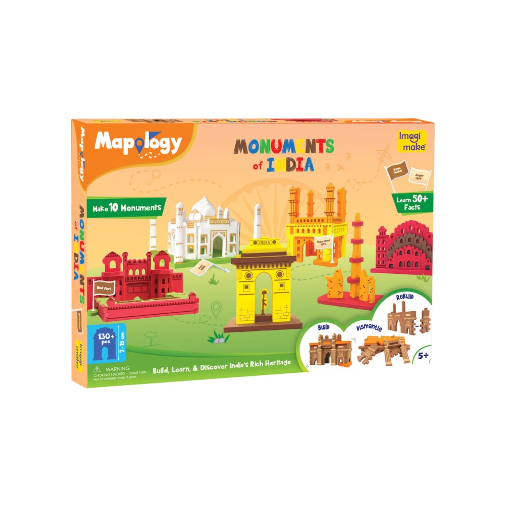 Imagimake Mapology Monuments of India 3D Puzzle Price - Buy Online at ...