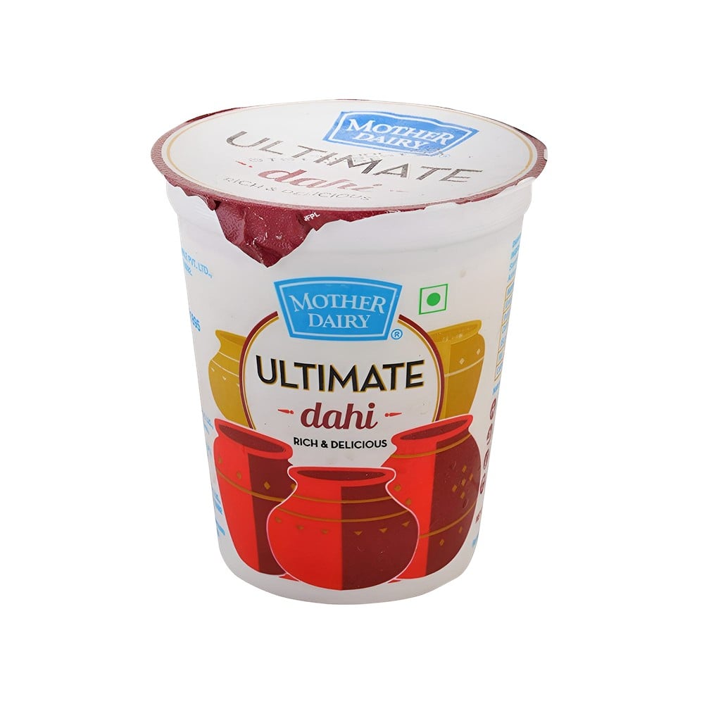 Mother Dairy Ultimate Cup Curd Price - Buy Online at ₹55 in India