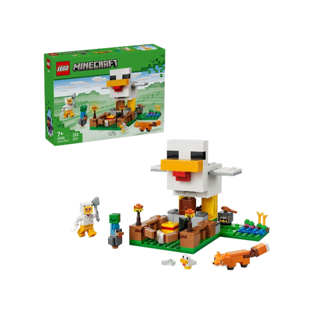 Lego Minecraft Chicken Farm Building Set (21585) Price - Buy Online at ...