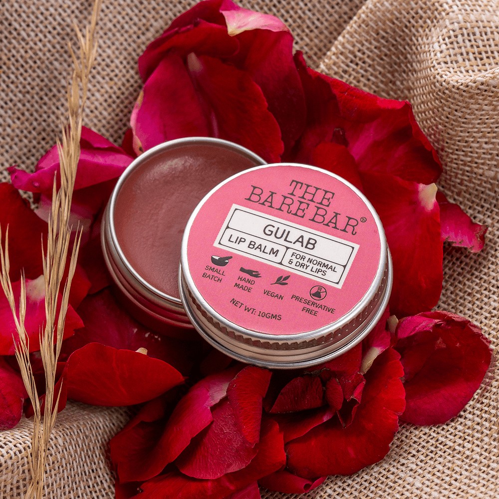The Bare Bar Lip Balm (Gulab) Price - Buy Online at Best Price in India