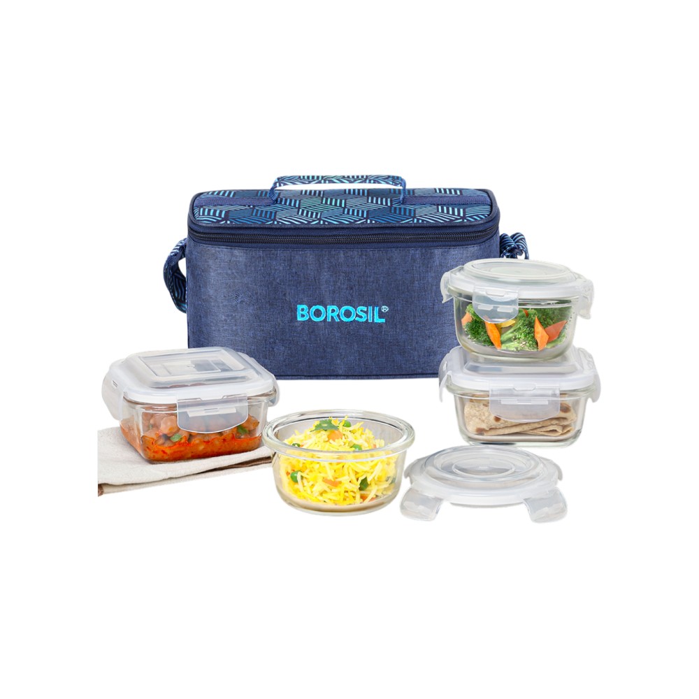 Borosil Borosilicate Glass Universal Lunch Box Price - Buy Online at ...