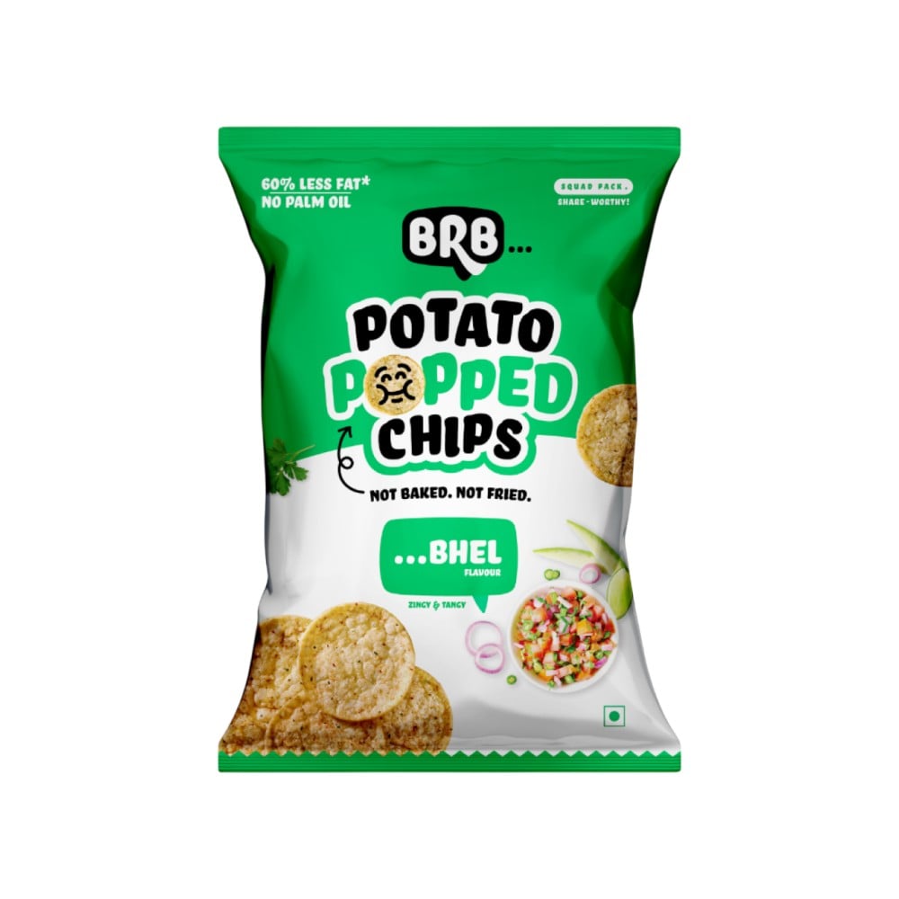 BRB Potato Popped Chips (Bhel Flavour) Price - Buy Online at ₹35 in India