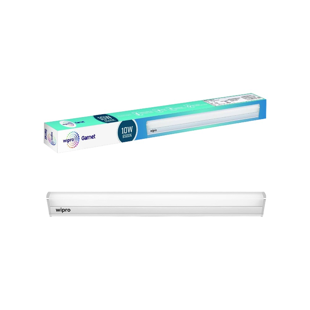 Wipro Garnet 10W LED Batten Light (Cool Day White) Price - Buy Online ...