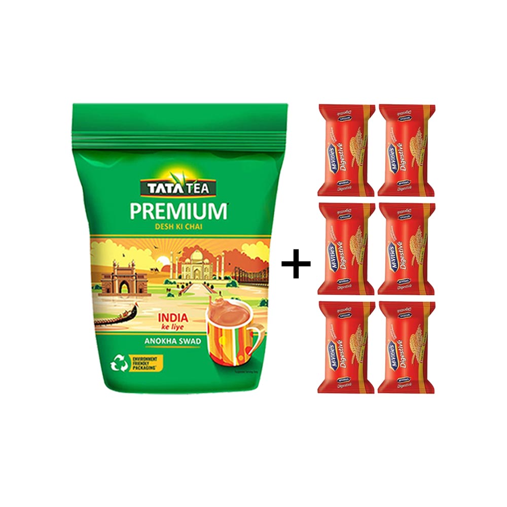 Tata Premium Tea - Free McVitie's Digestive Biscuit Price - Buy Online ...