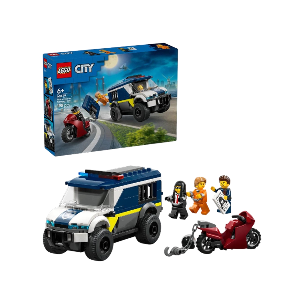 Lego City Police Prisoner Transport Van Building Set (60479) Price ...