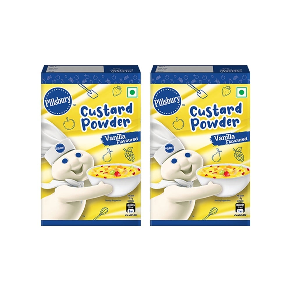 Pillsbury Golden Vanilla Custard Powder - Pack of 2 Price - Buy Online ...
