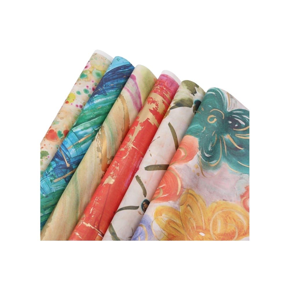 Kidsy Winsy Hand-Painted Extra Large Gift Wrapping Paper with Bows ...