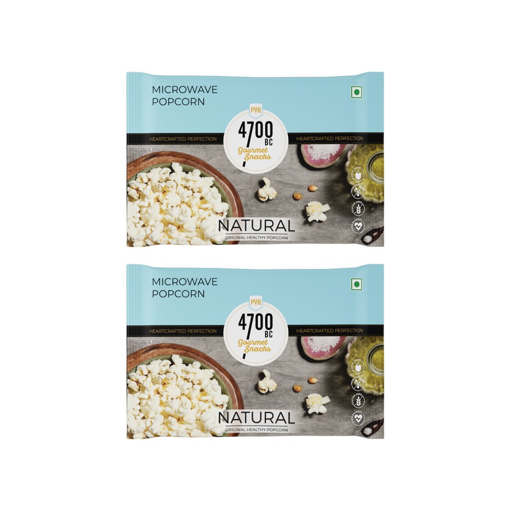 4700BC Natural Healthy Microwave Popcorn Jumbo Size - Pack of 2 Price ...
