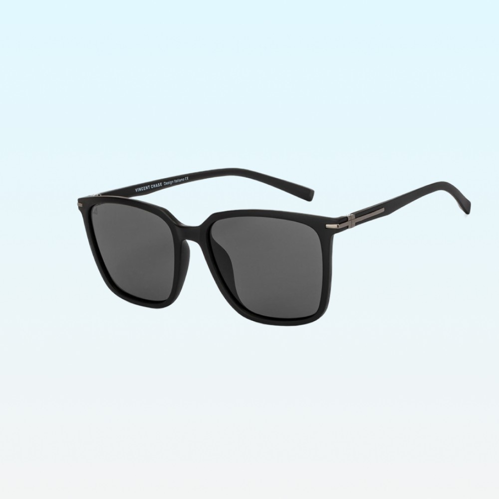 Lenskart Vincent Chase Athleisure Sunglasses (Black, Full Rim, Wayfarer ...