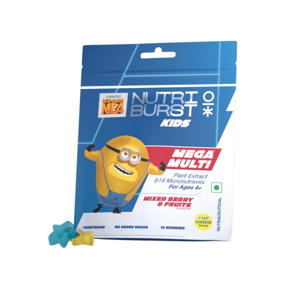 Nutriburst Mega Multi Kids Supplement Gummies Price - Buy Online at ...