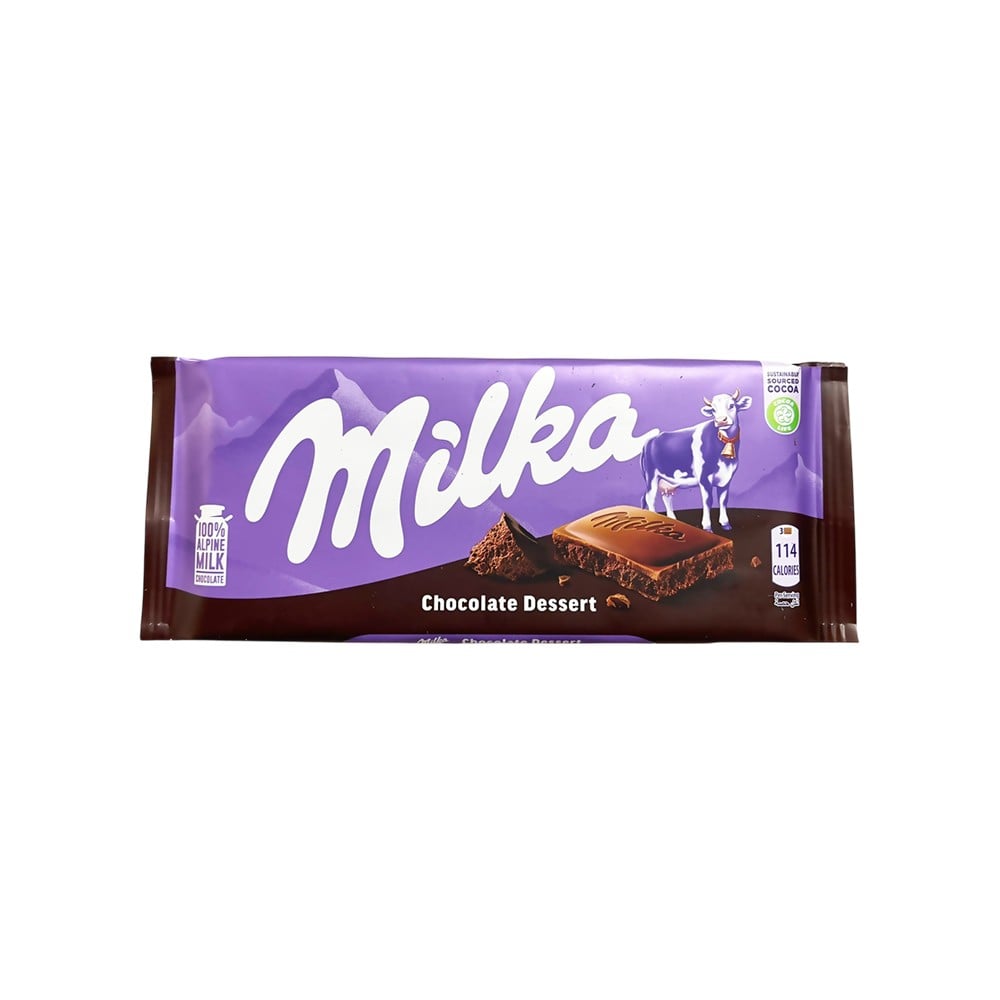 Milka Dessert Milk Chocolate Bar Price - Buy Online at ₹299 in India