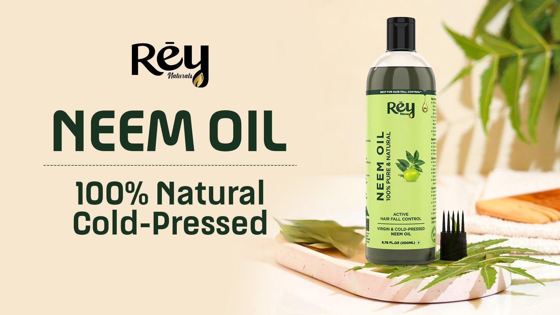 Rey Naturals Cold-Pressed Neem Oil Price - Buy Online at Best Price in ...