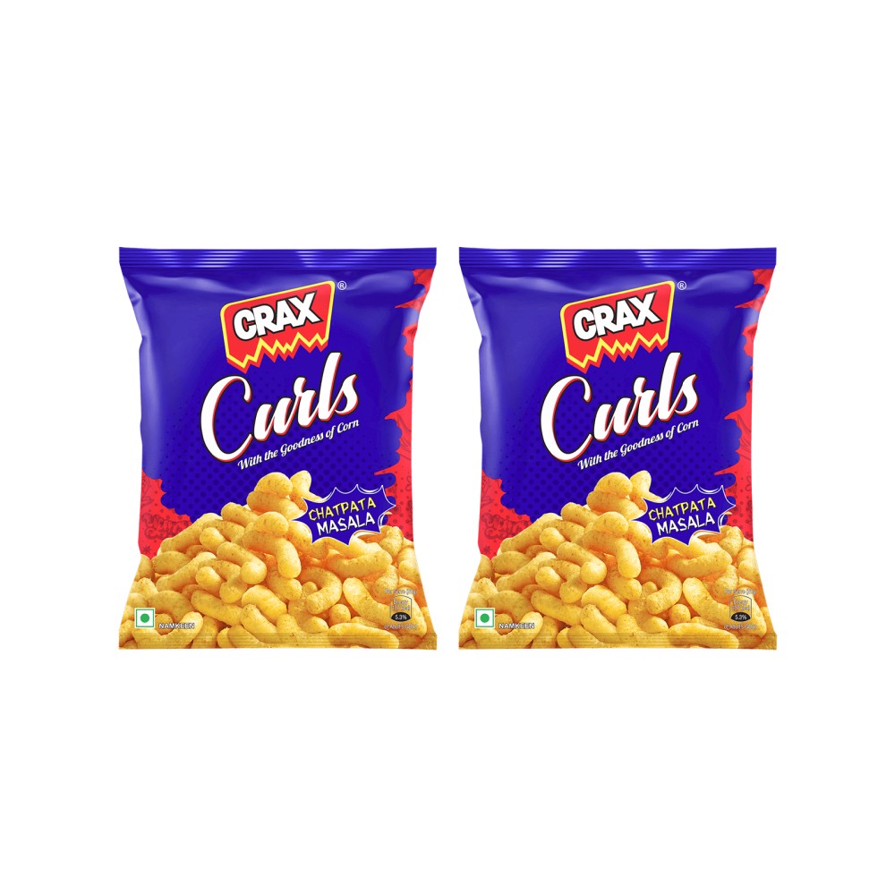 Crax Curls Chatpata Masala Puffs Snacks - Pack of 2 Price - Buy Online ...