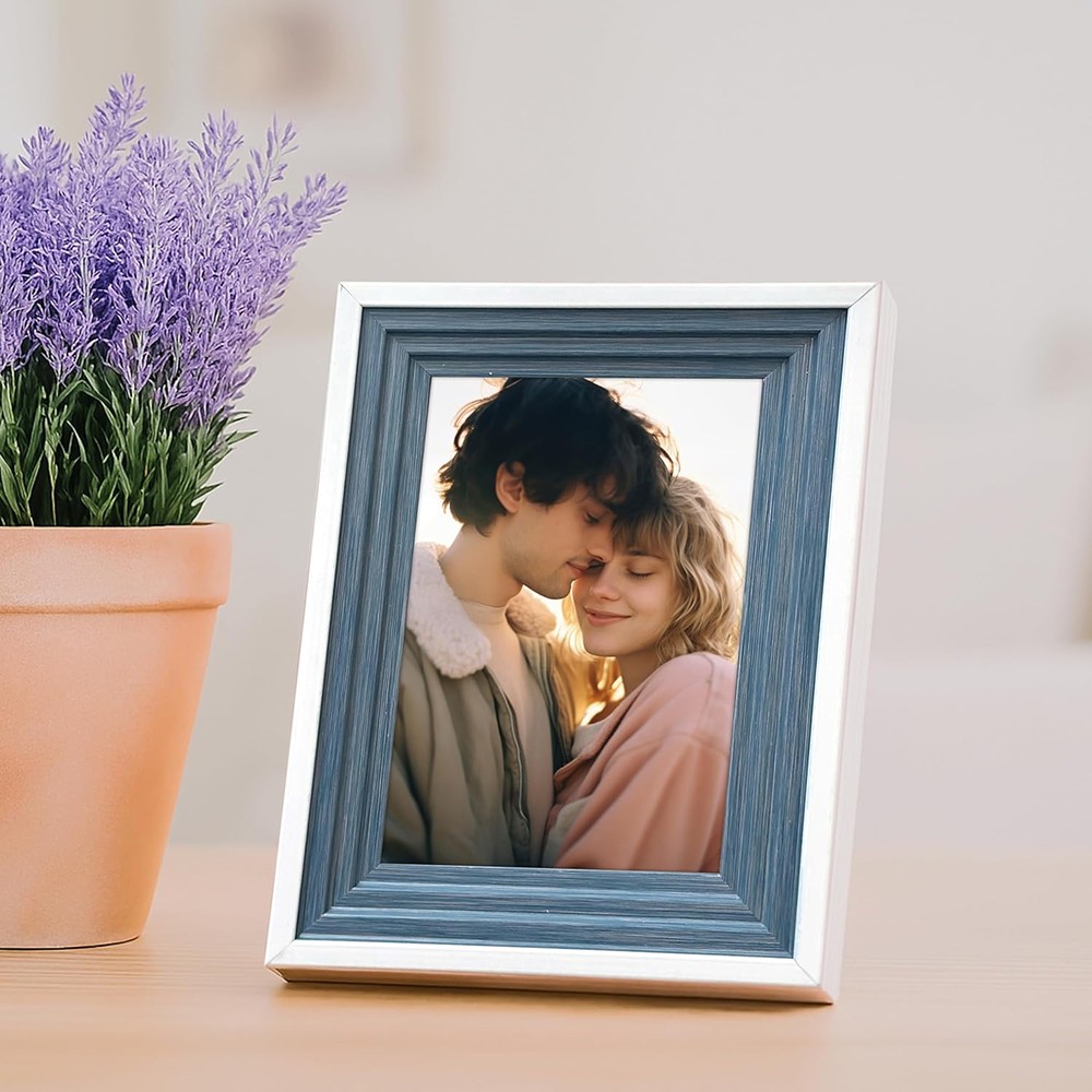 Dual-Shaded Photo Frame (Blue, White) - Artstreet Price - Buy Online at ...