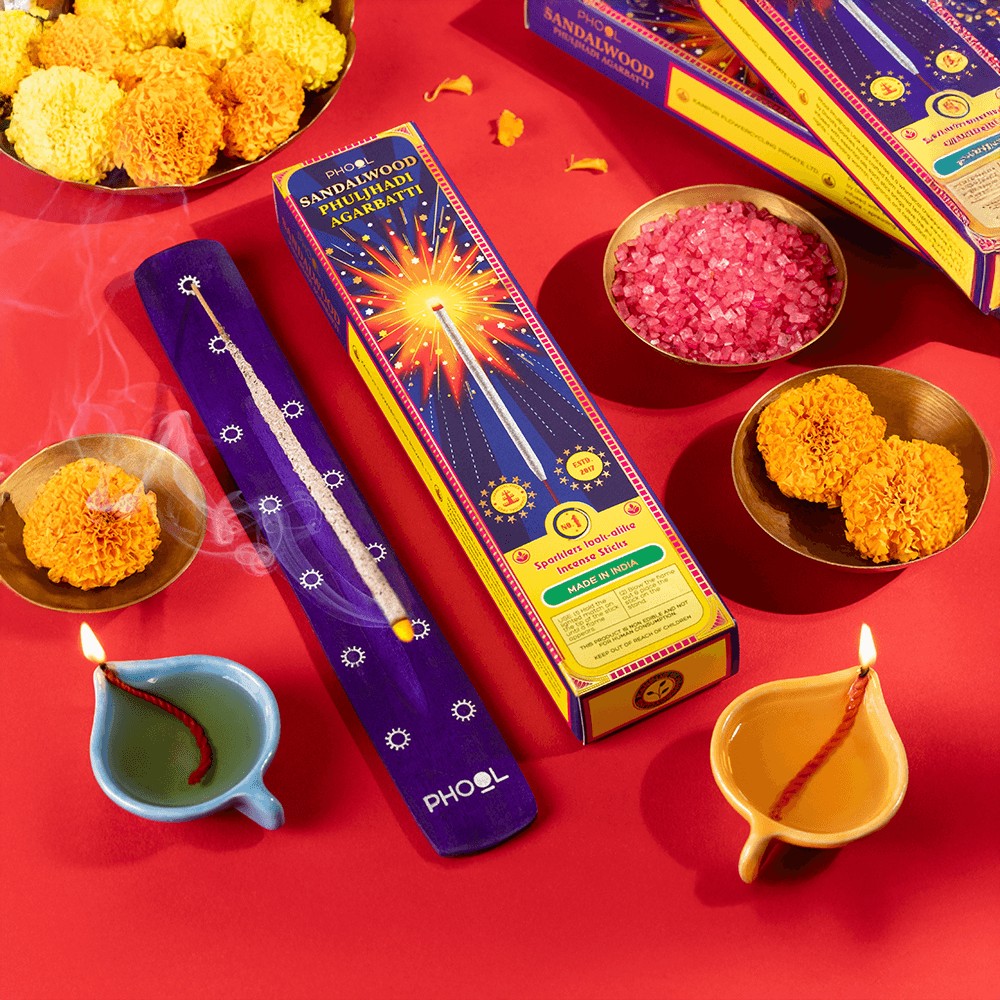 Phool Phuljhadi Incense Sticks / Agarbatti (Sandalwood) Price - Buy ...