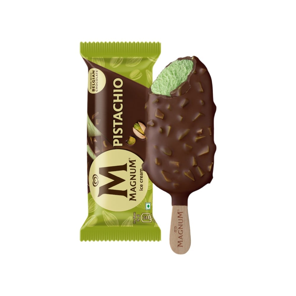 Kwality Walls Magnum Pistachio Ice Cream Stick Price - Buy Online at ...