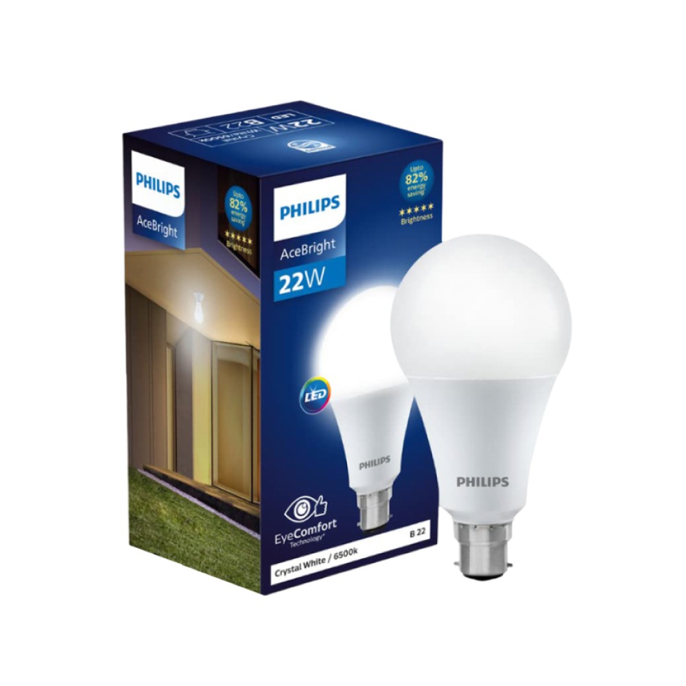 Philips Lighting AceBright 22 W LED Bulb (Crystal White) Price - Buy ...