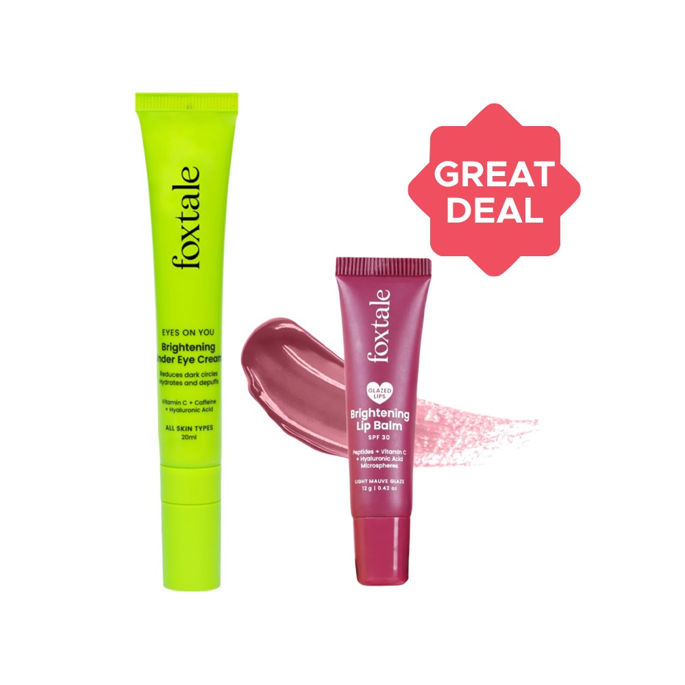 Foxtale Eyes On You Brightening Under Eye Cream + SPF 30 Brightening ...