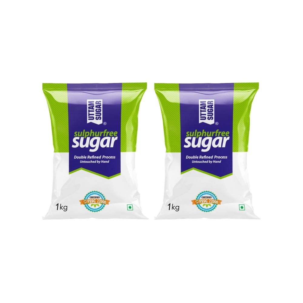 Uttam Sugar Sulphurless Sugar - Pack of 2 Price - Buy Online at Best ...