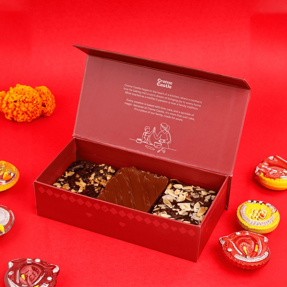 Creme Castle Brownie Gift Box Price - Buy Online at Best Price in India