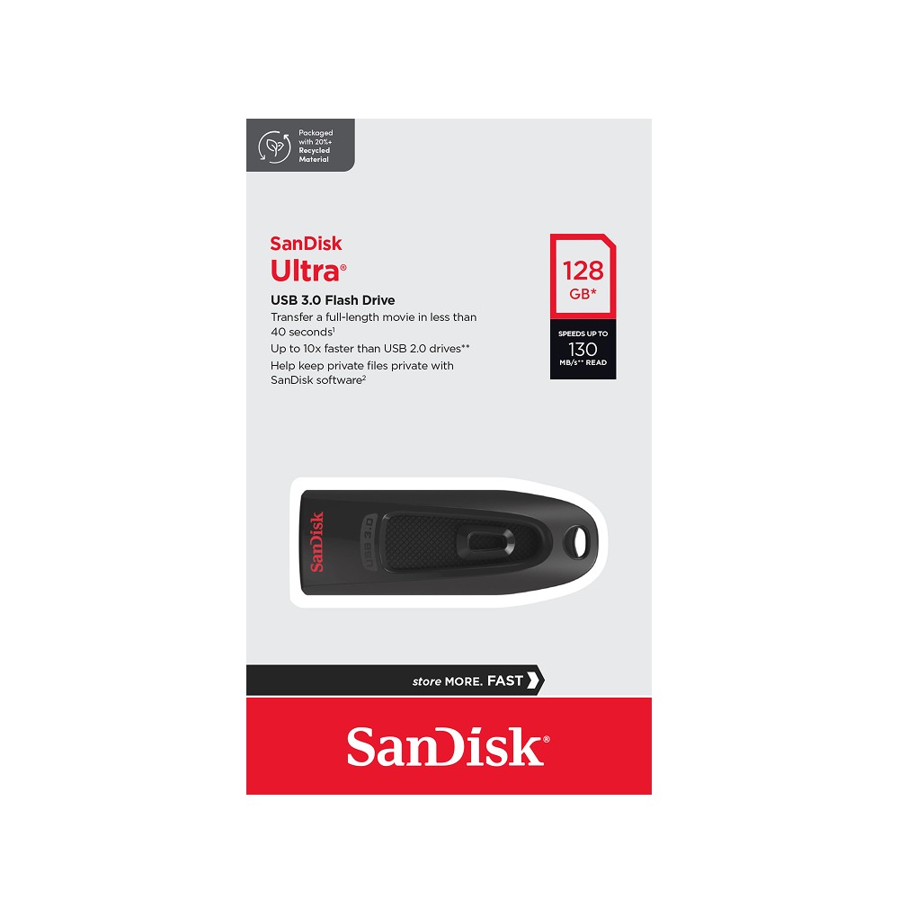 SanDisk Ultra USB Pen Drive (128 GB) Price - Buy Online at ₹1829 in India