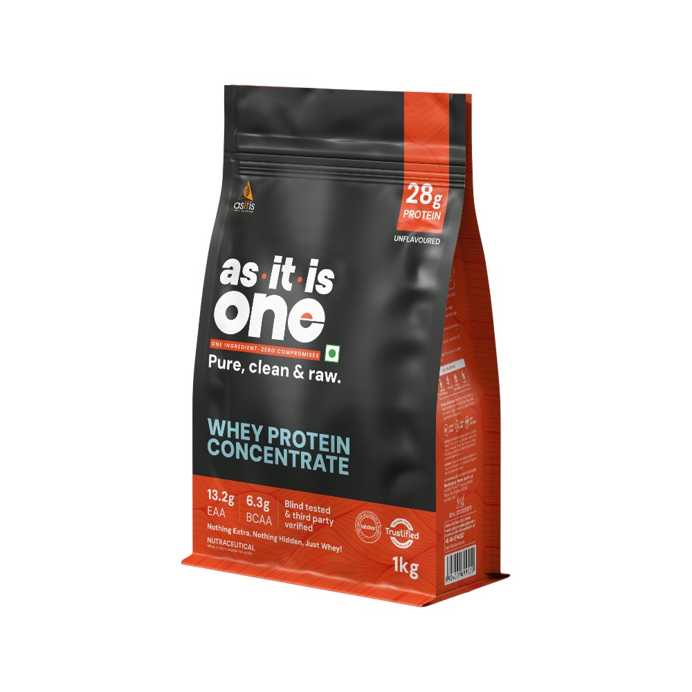 AS-IT-IS ONE Whey Protein Powder Concentrate (Unflavoured) Price - Buy ...