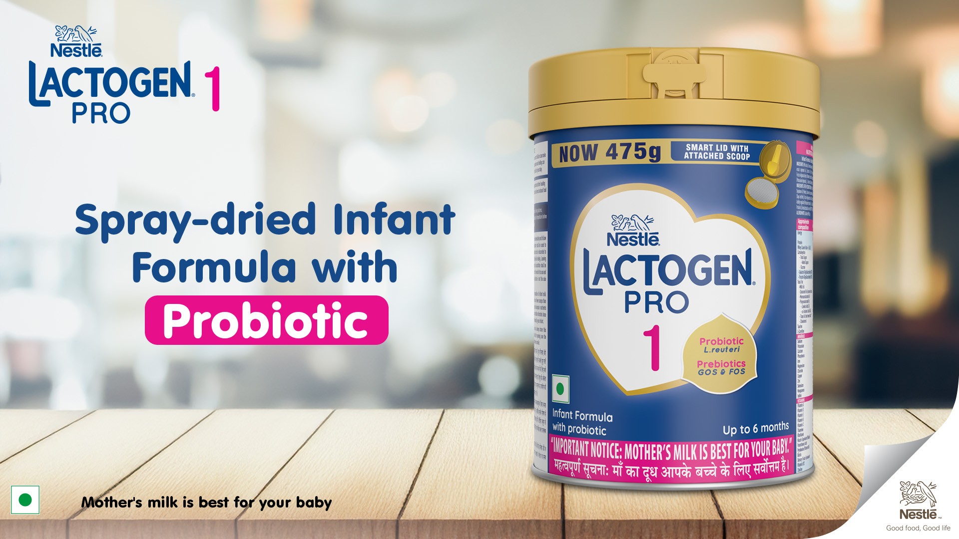 Nestle Lactogen Pro 1 Infant Formula Price - Buy Online at ₹550 in India