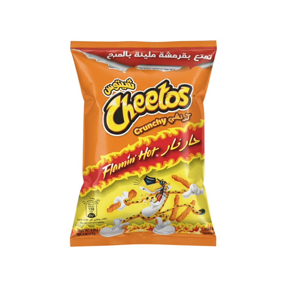 Cheetos Crunchy Flamin' Hot Puffs Price - Buy Online at ₹108 in India