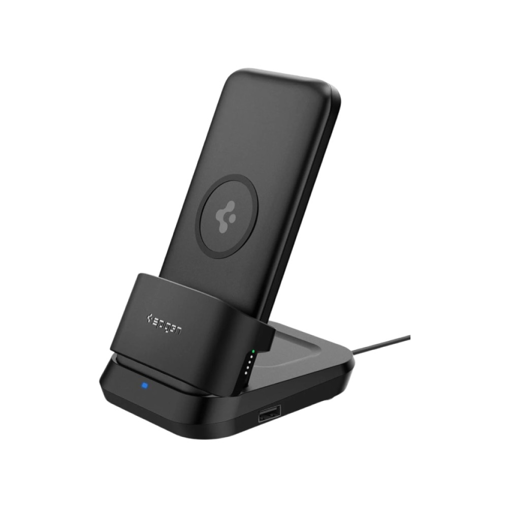 Spigen 5in1 Wireless 10000 mAh Power Bank (with USB-C Dual Charging ...