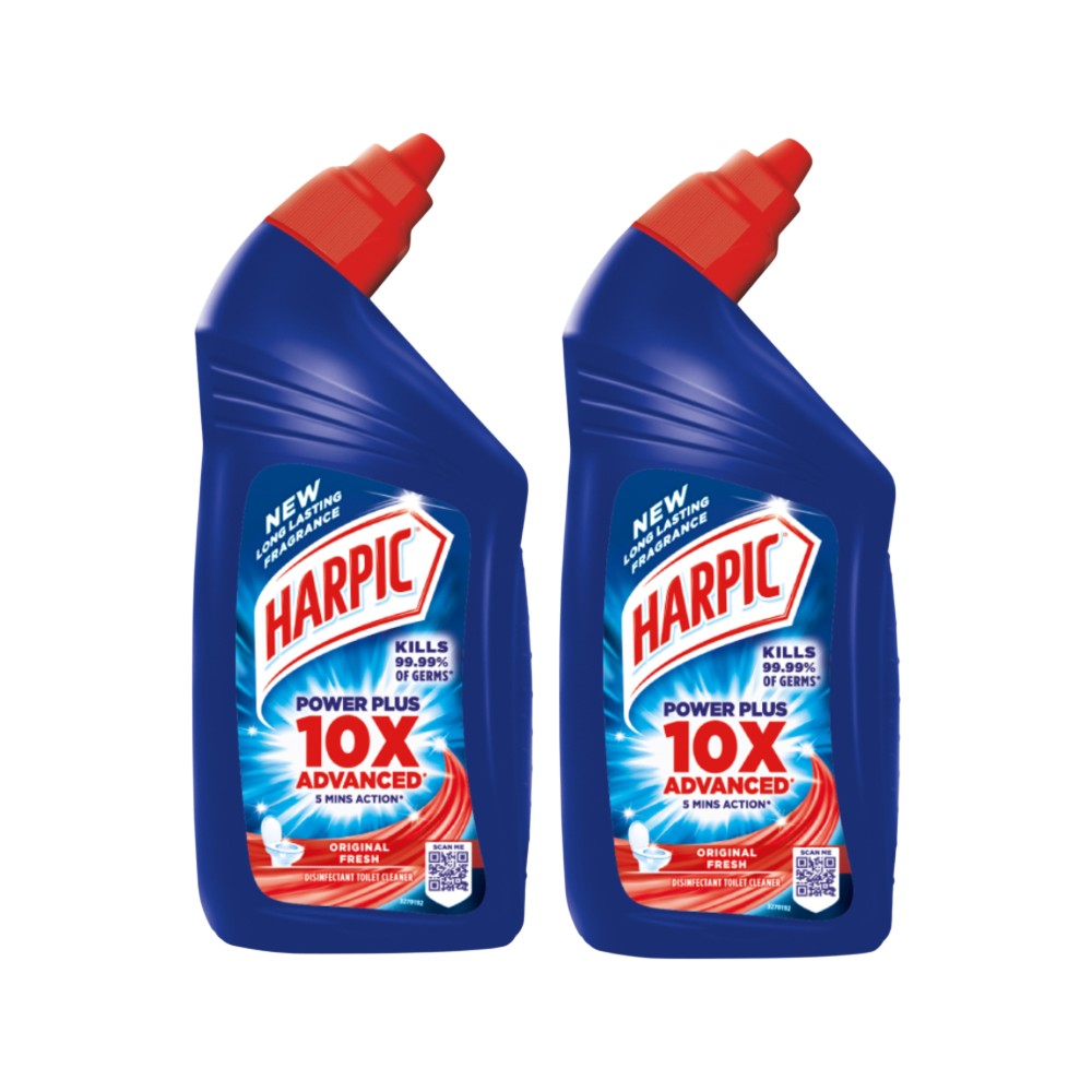 Harpic Disinfectant Liquid Toilet Cleaner - (Original) - 500 ml - Pack ...