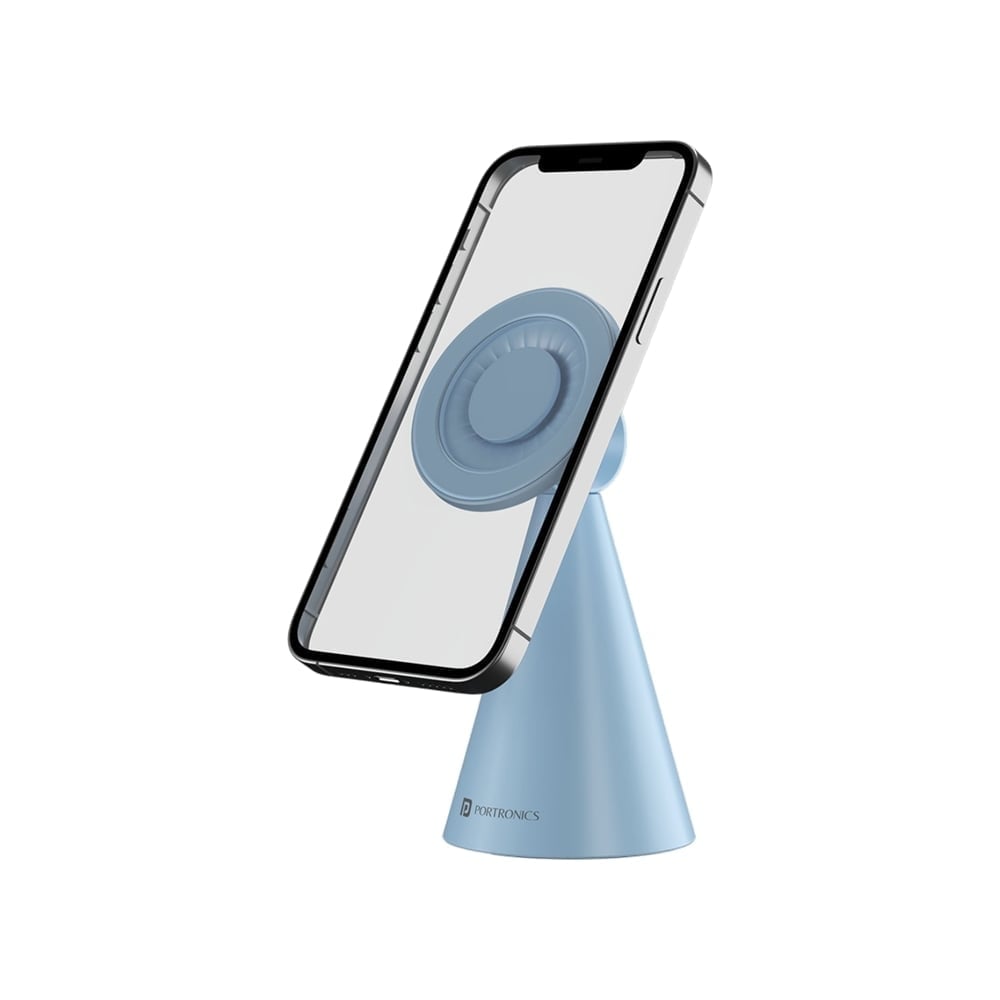 Portronics Mogun 5 Magnetic Universal Phone Holder (Blue) Price - Buy ...