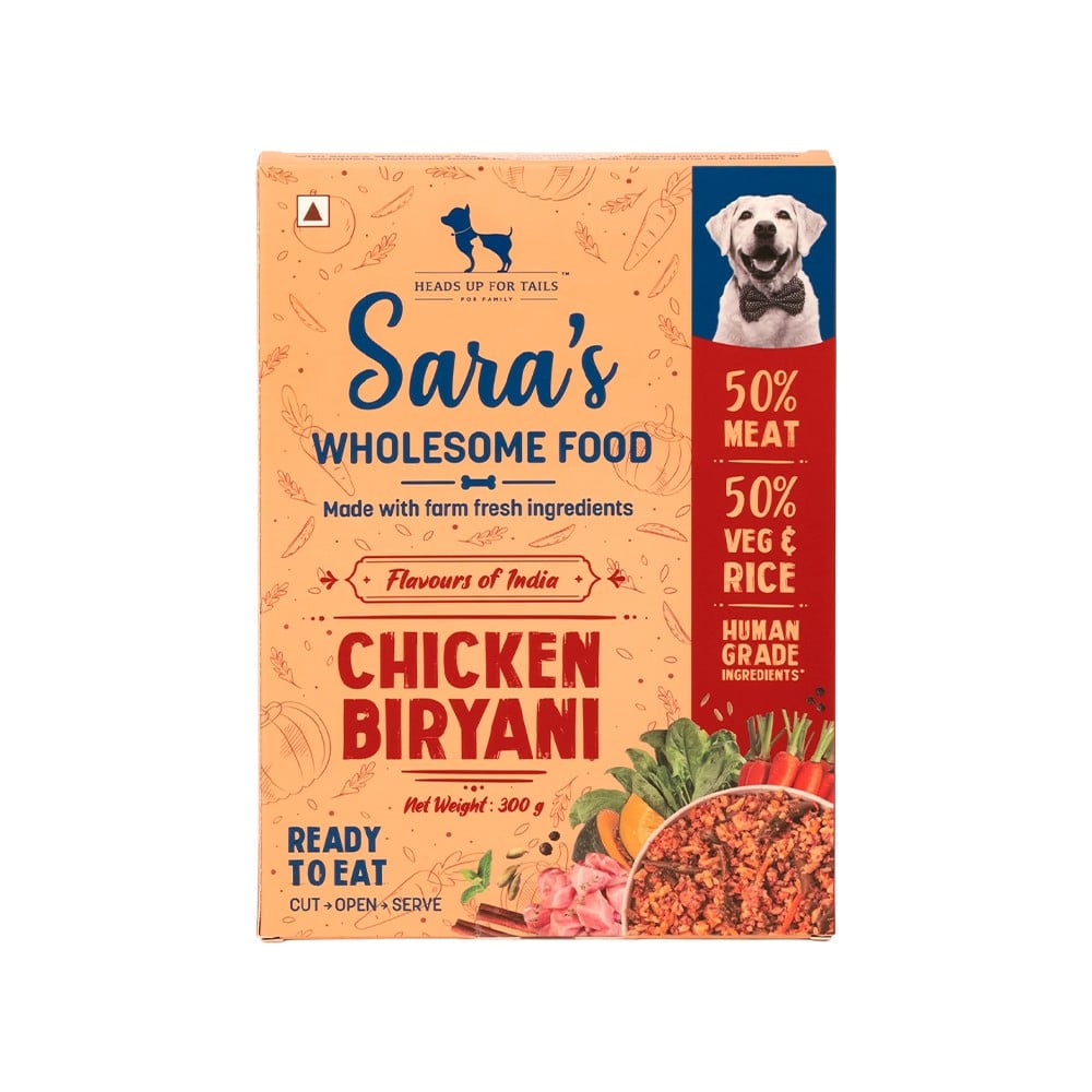 HUFT Sara's Wholesome Chicken Biryani Wet Dog Food Price - Buy Online ...