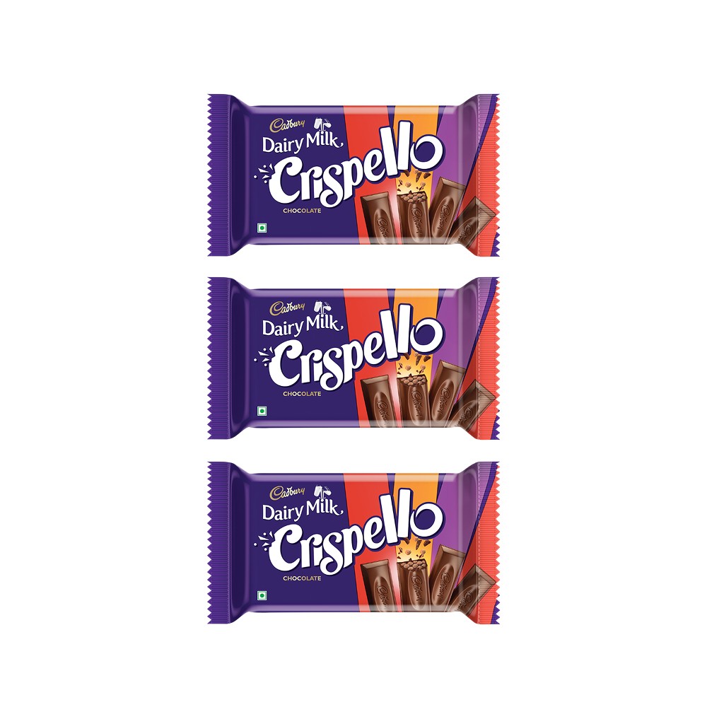 Cadbury Dairy Milk Crispello Chocolate Bar - Pack of 3 Price - Buy ...
