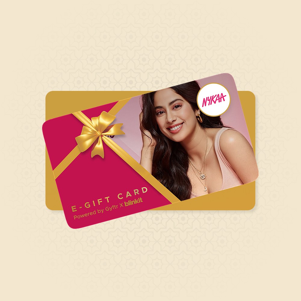 Nykaa E-Gift Card Instant Voucher Price - Buy Online at ₹950 in India