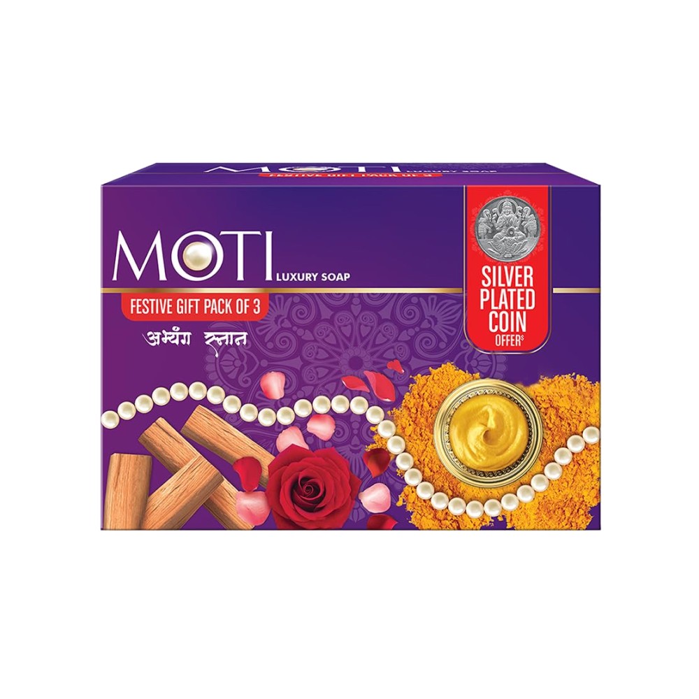 Moti Luxury Soap Gift Set - Silver Plated Coin Offer Price - Buy Online ...
