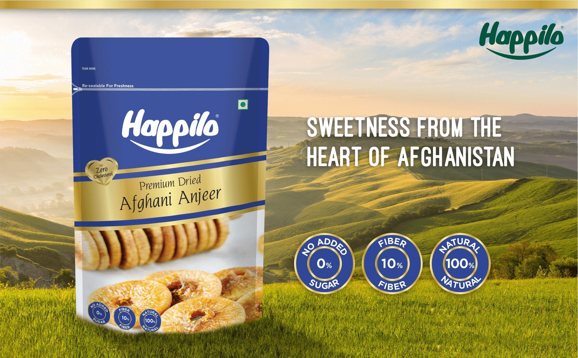 Happilo Premium Dried Afghani Anjeer Price - Buy Online at ₹317 in India