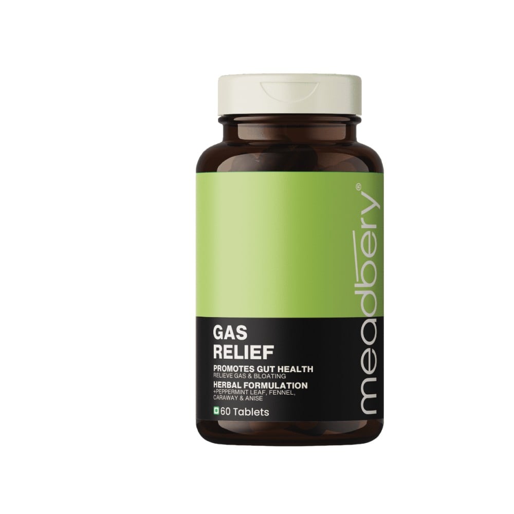 Meadbery Gas Relief Gut Health Supplement Tablets Price - Buy Online at ...
