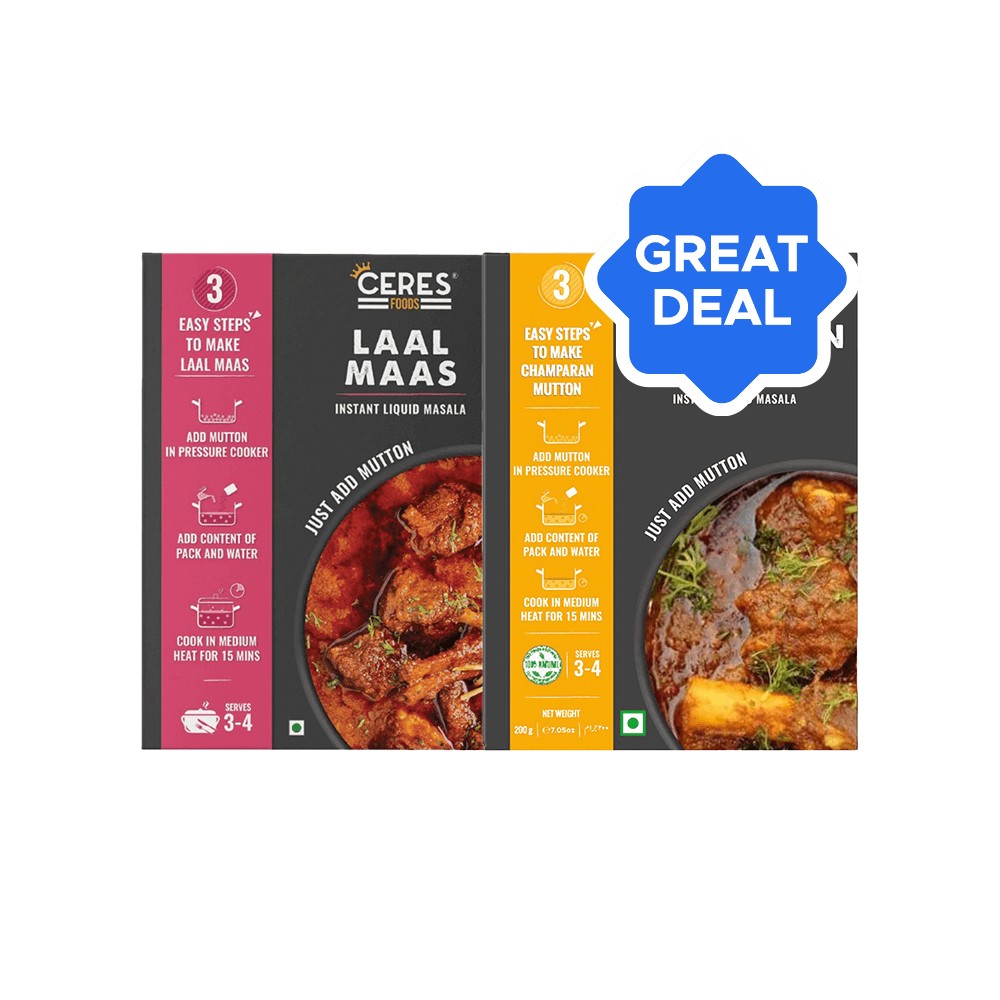 Ceres Foods Laal Maas Instant Liquid Mutton Masala + Foods Bihari ...