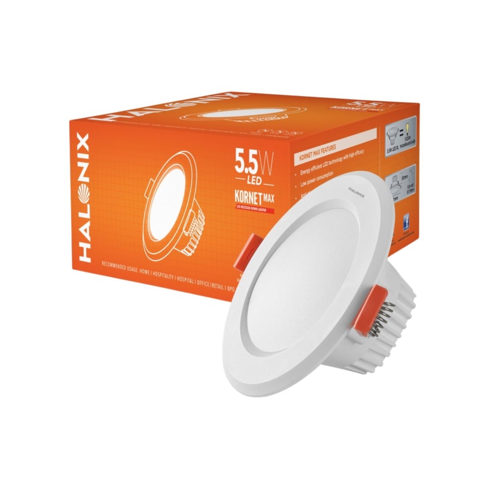 Halonix Kornet Concealed Down 5.5 W Panel Light (3") (White) Price ...