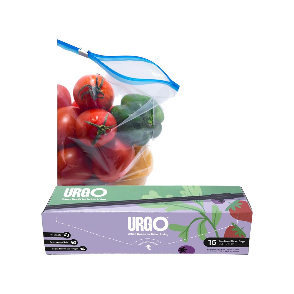 URGO Medium Food Storage Zip Lock Bag Price - Buy Online at ₹99 in India