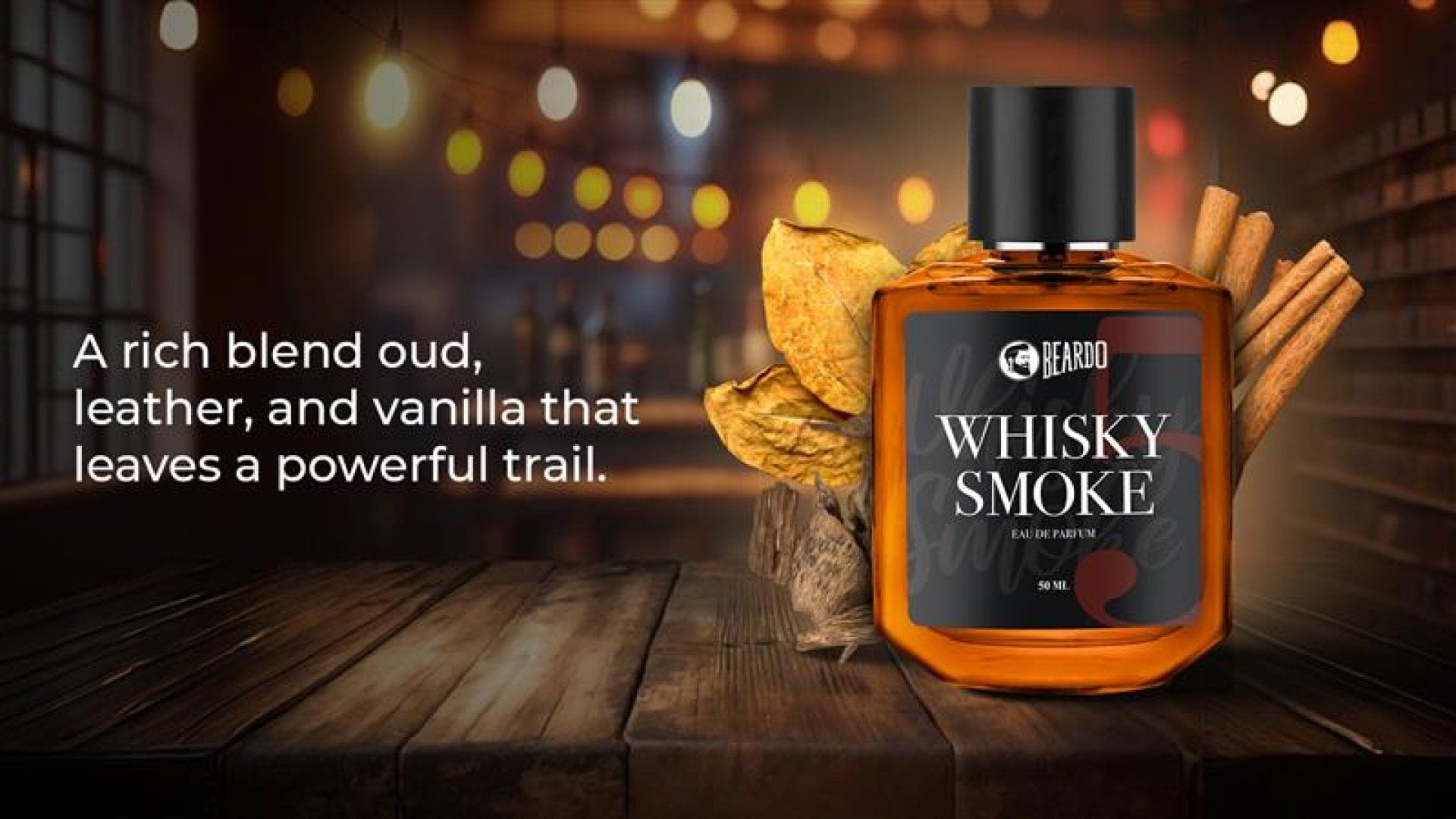 Beardo Long Lasting Perfume for Men EDP (Whisky Smoke) Price - Buy ...