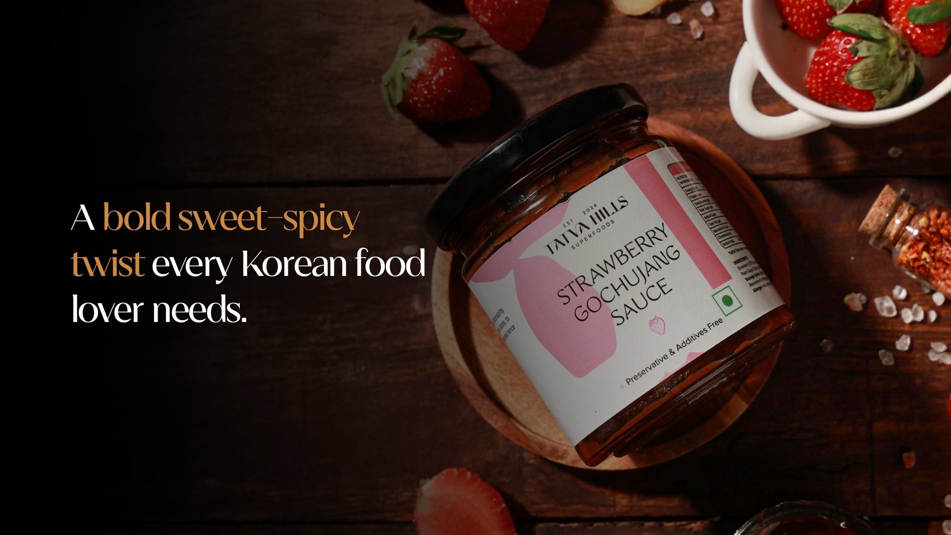 Tatvahills Strawberry Gochujang Sauce Price - Buy Online at Best Price ...