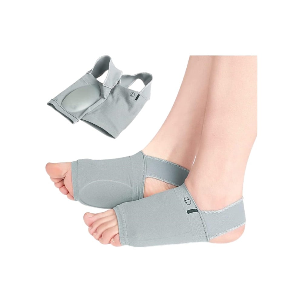 Aegon Flat Foot Arch Support with Band (Grey) Price - Buy Online at ...