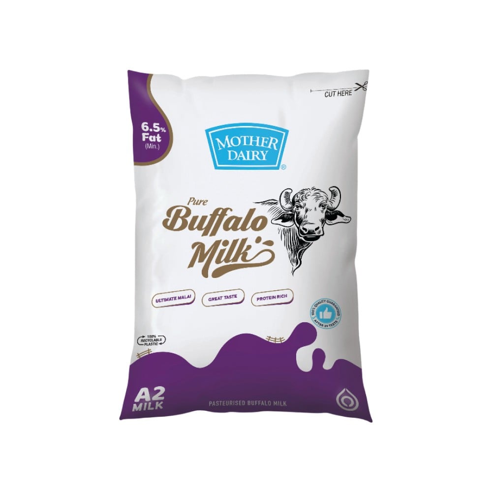 Mother Dairy Buffalo Fresh Milk Price - Buy Online at Best Price in India