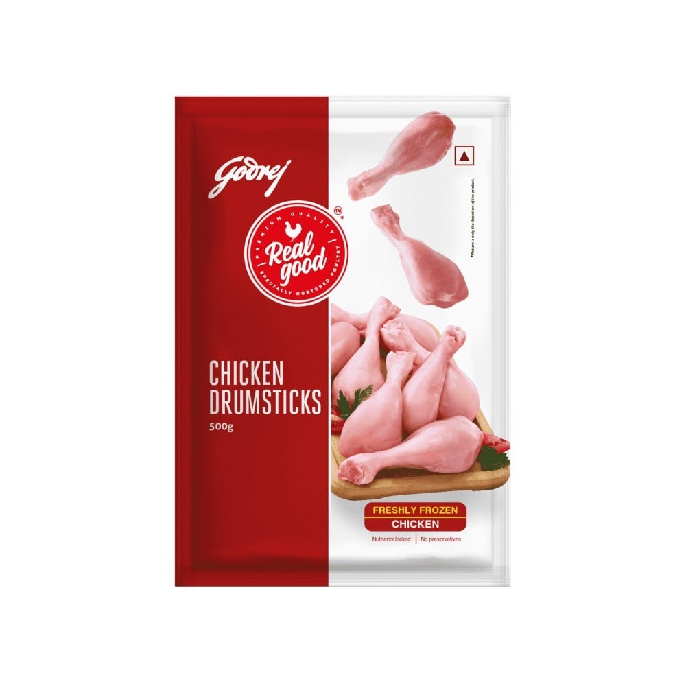 Godrej Real Good Chicken Drumstick (Freshly Frozen) Price - Buy Online ...