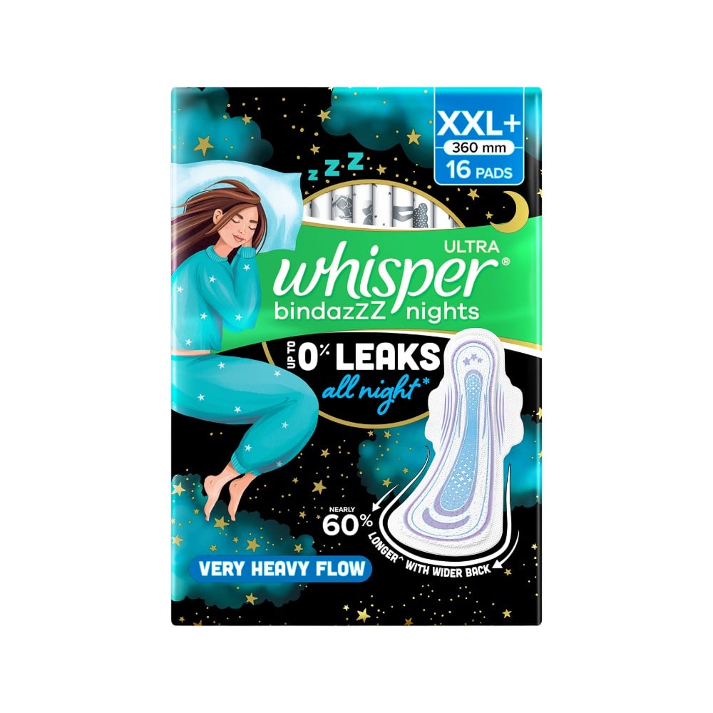Whisper Ultra Nights Sanitary Pads Price - Buy Online at ₹264 in India