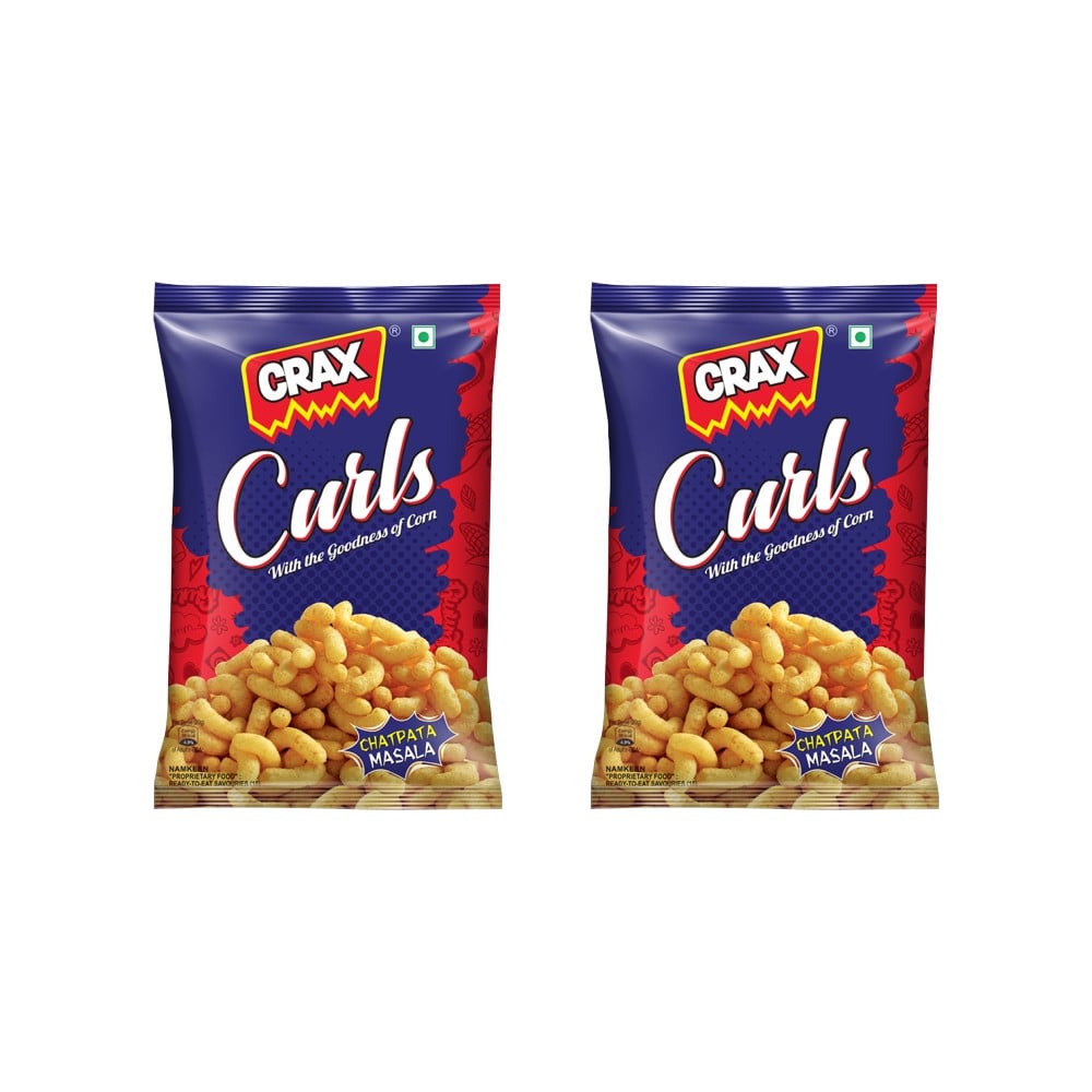 Crax Curls Chatpata Masala Puffs Snacks - Pack of 2 Price - Buy Online ...