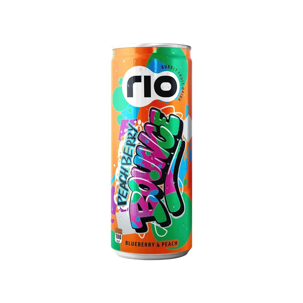 RIO Peach Berry Bounce Bubbly Fruit Drink Price - Buy Online at Best ...